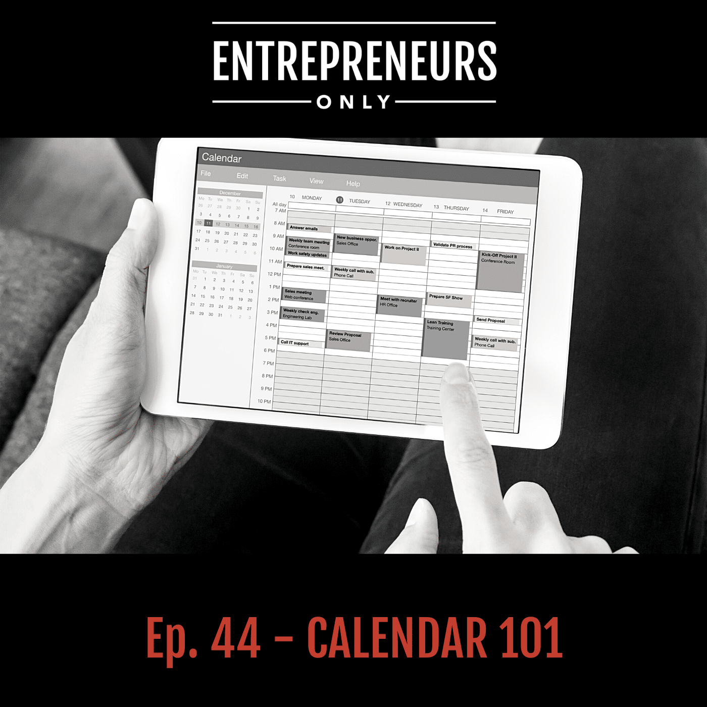 Ep. 44 Calendar 101 - Dave Moreno Coaching